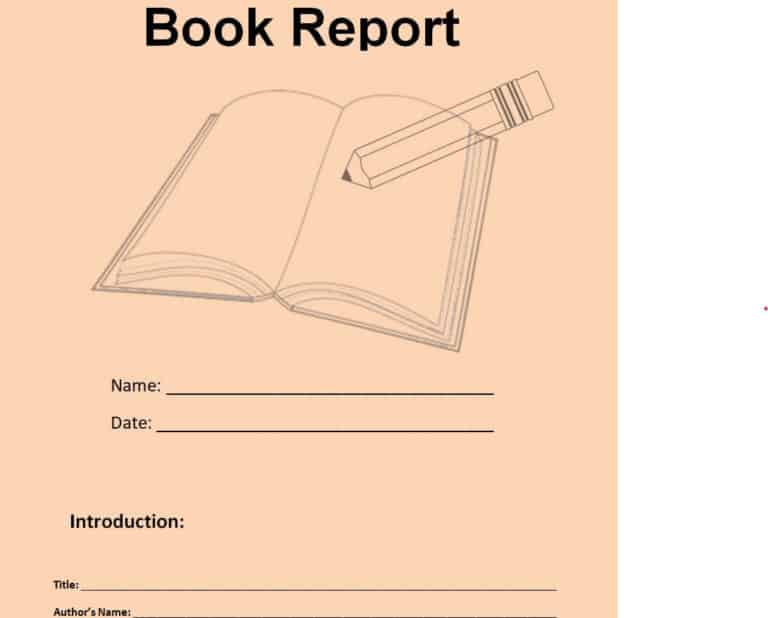 16+ Sample Book Report Templates in MS WORD - Excel Format